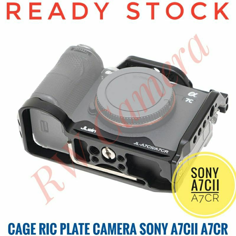 Jual Cage Rig Camera Sony A7CII A7CR A7C Mark II 2 Hand Grip Bracket ...