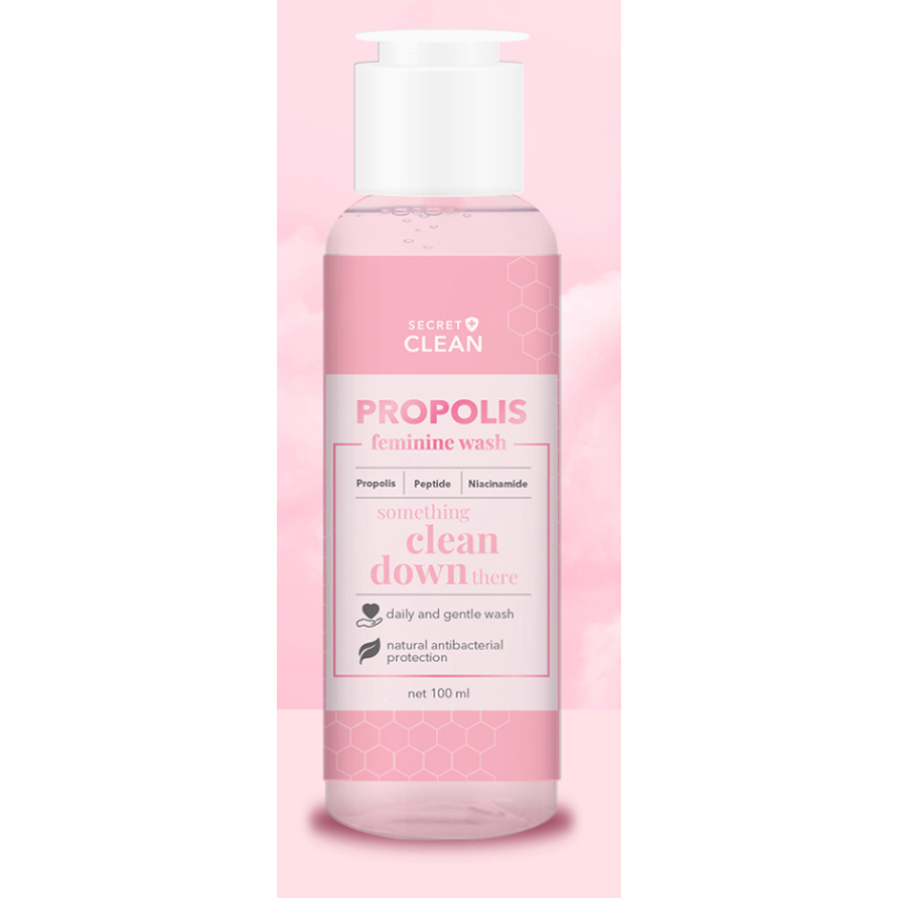 Jual SECRET CLEAN Propolis Feminine Intimate Spray (8ml) // Propolis ...