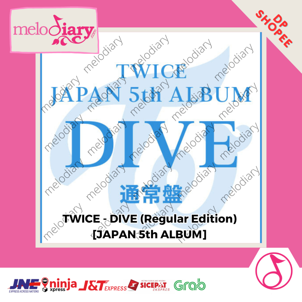 Jual TWICE - DIVE (Regular Edition) [JAPAN 5th ALBUM] | Shopee Indonesia