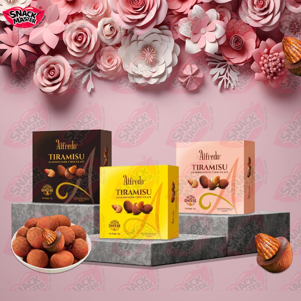 Jual Nikmati kelezatan coklat ALFREDO Tiramisu dengan taburan almond ...