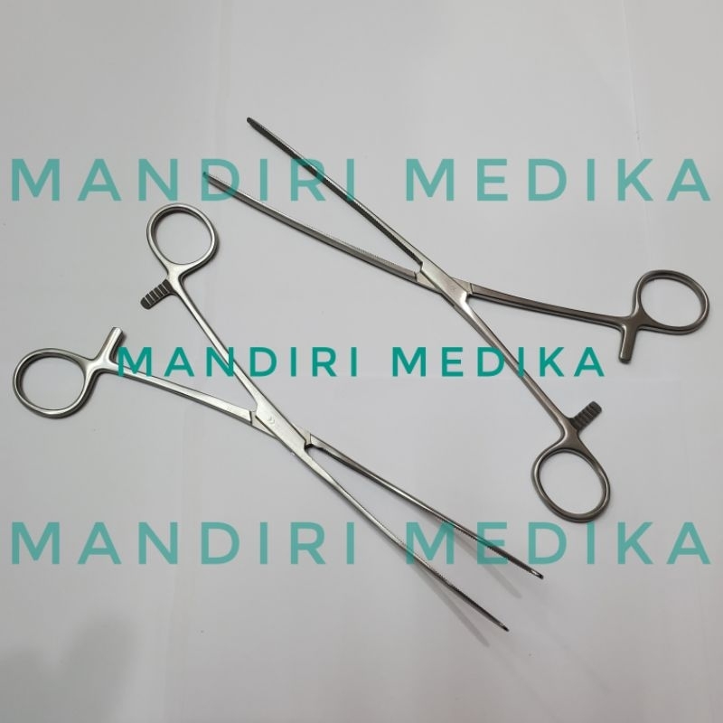 Jual Klem Usus Kocher Intestinal Forcep Kualitas Premium | Shopee Indonesia