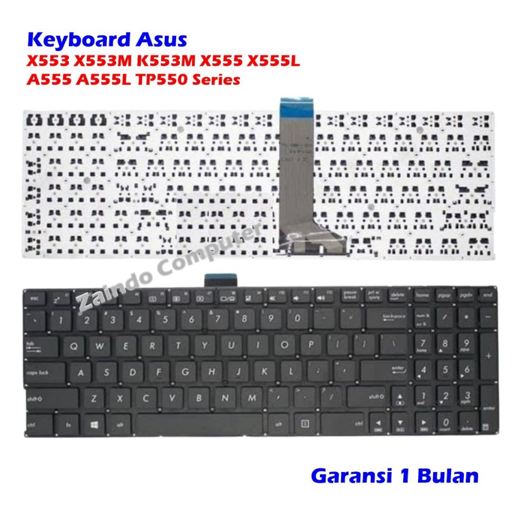 Jual KEYBOARD ASUS X555 X555B X555BA X555BP X555D X555DA X555DG X555L ...
