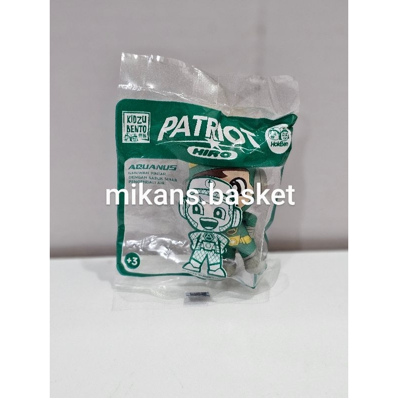 Jual [Sold Out] Mainan Patriot Hiro Bumi Langit x Hokben Mini Figure ...