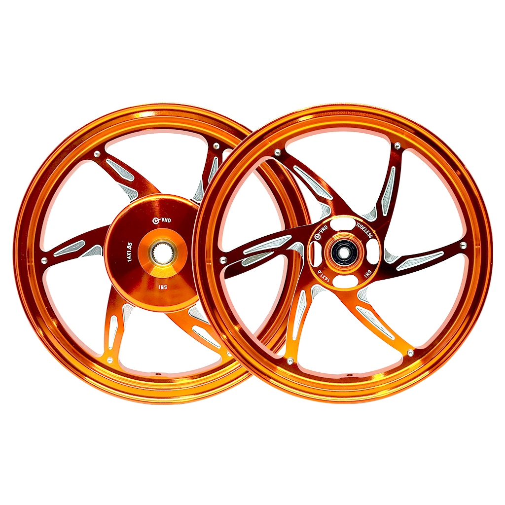 Jual VND Velg Racing Six Star V2 160x14 & 185x14 - Vario 125 All Series ...