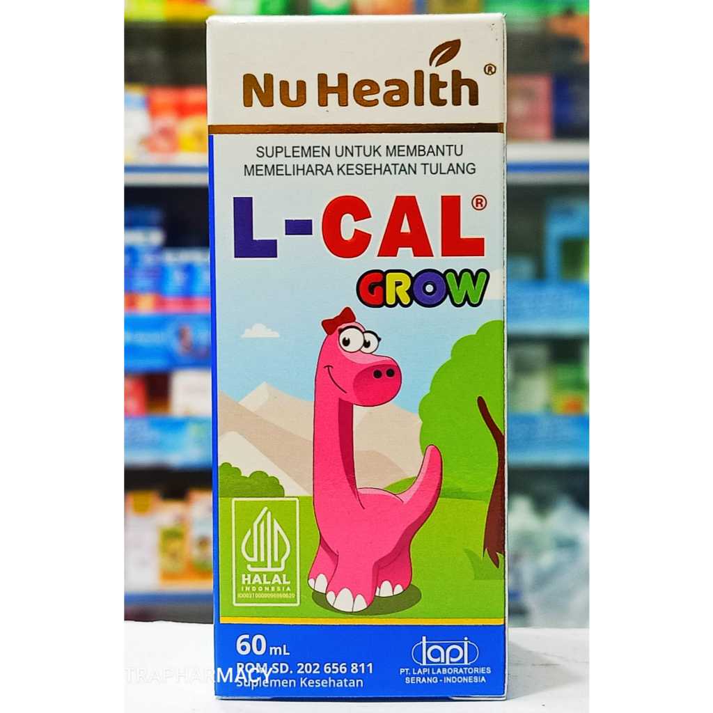 Jual L-CAL GROW Nu Health 𝐒𝐢𝐫𝐮𝐩 𝟔𝟎𝐌𝐋 - Memelihara Kepadatan dan ...