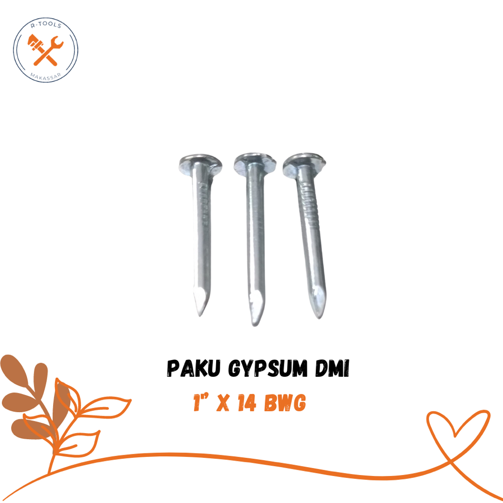 Jual Paku Gypsum / Gypsum Nails DMI 1'', pcs | Shopee Indonesia