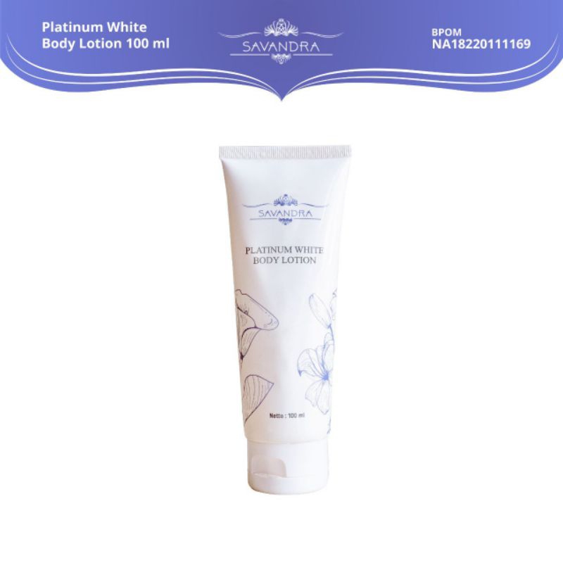 Jual Savandra Platinum White Body Lotion whitening lotion pemutih bpom lotion glutathione ...