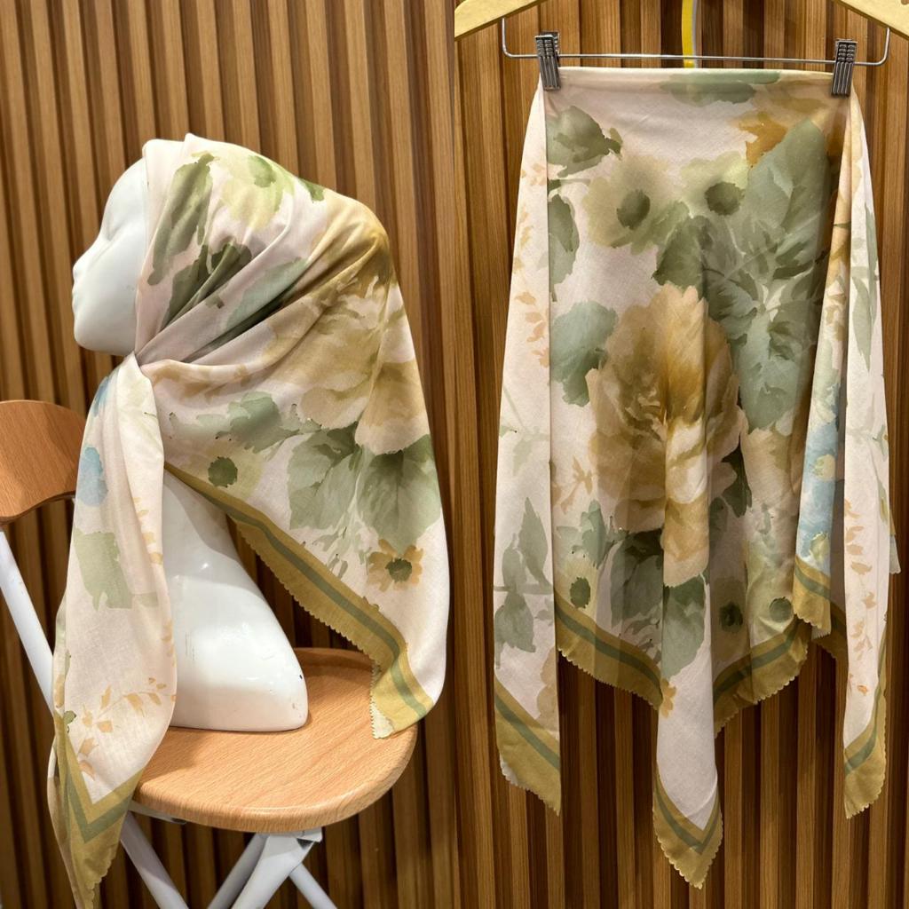 Jual hijab segi empat voal sublim motif terbaru motif terlaris | Shopee ...