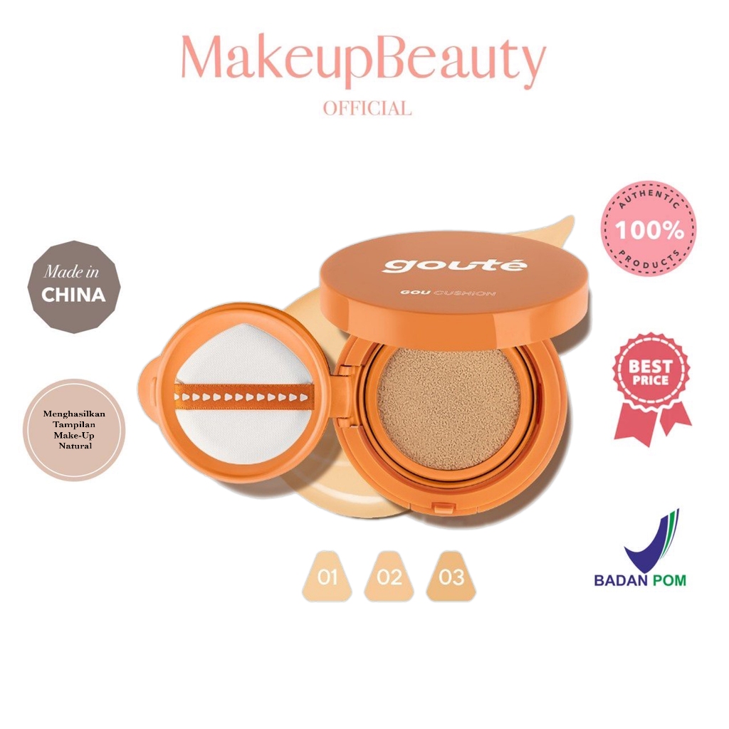 Jual GOUTE Goucushion - Dewy Finish Cushion with Glowing Look - Long ...