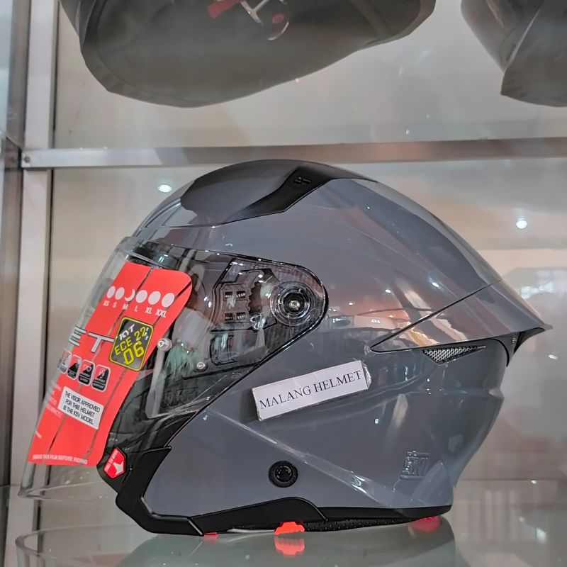 Jual Helm Half Face KYT TTR JET ORIGINAL | Shopee Indonesia