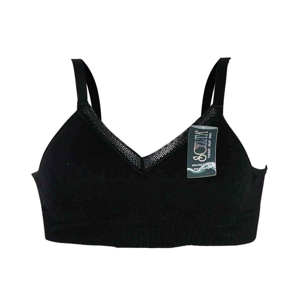 Jual Scelta - Soft Bra Bahan Rajut Tanpa Kawat Bh Halus Sc 1774 ...