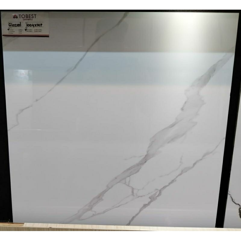 Jual 60X60 GRANIT ASLI PUTIH CORAK AWAN 1004 ICERA TOBEST KW 1 A MOTIF ...