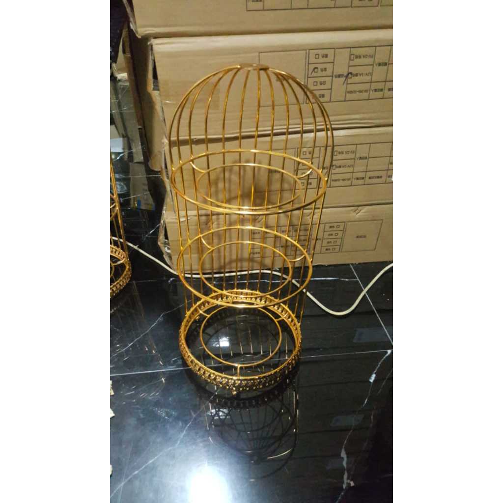 Jual REJECT RAK CAKE STAND 1LAYER 2 LAYER 3 LAYER ROUND SQUARE / DEFECT ...