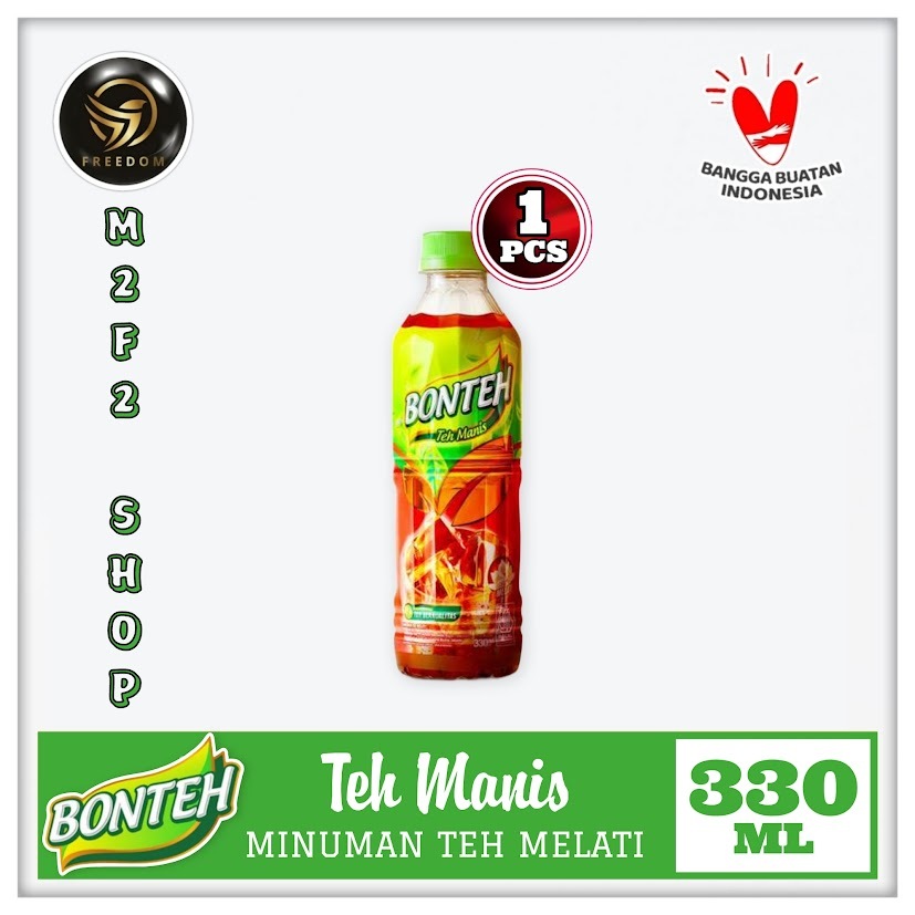 Jual BONTEH Original Rasa Teh Melati Botol Pet - 330 ml (Kemasan Satuan ...