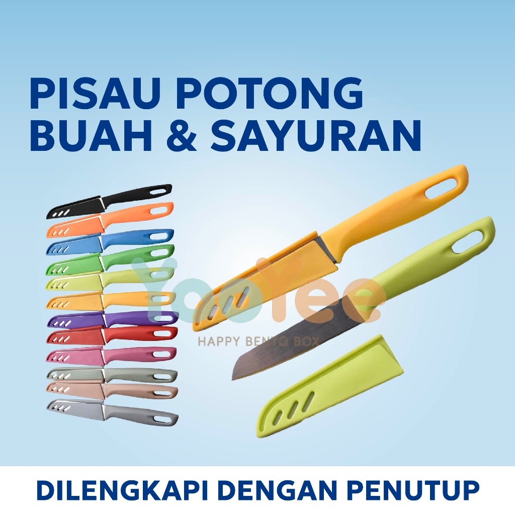 Jual Yooyee Pisau Potong Buah & Sayuran / Pisau Dapur Tajam Anti Karat ...
