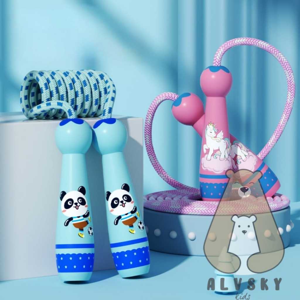 Jual MAINAN ANAK OLAHRAGA SKIPPING TALI LOMPAT JUMPING ROPE ANAK ...