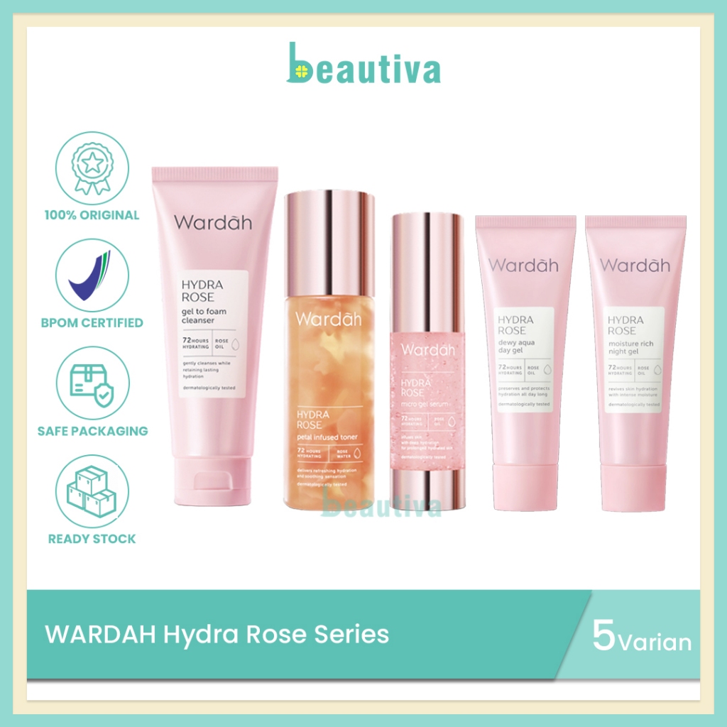 Jual Wardah Hydra Rose Series | Shopee Indonesia