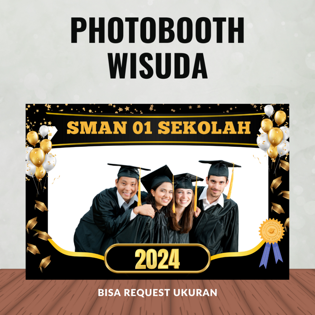 Jual PHOTOBOOTH WISUDA - BANNER PHOTOBOOTH WISUDA | Shopee Indonesia