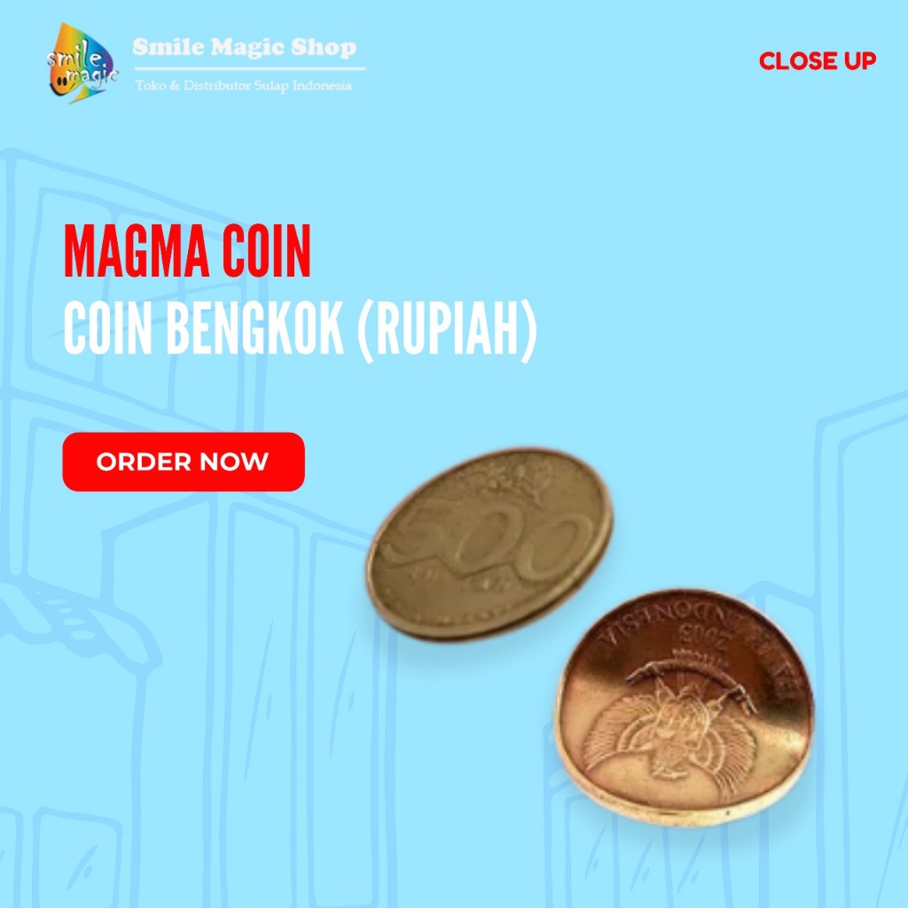 Jual Alat Sulap - Magma Coin - Coin Bengkok (Rupiah) - Smile Magic Shop ...