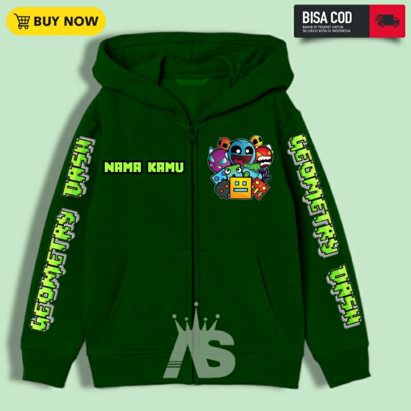 Jual Jaket Hoodie Zipper Anak Game Geometry Dash / jaket resleting bisa ... Jual Jaket Hoodie Zipper Anak Game Geometry Dash / jaket resleting bisa ...