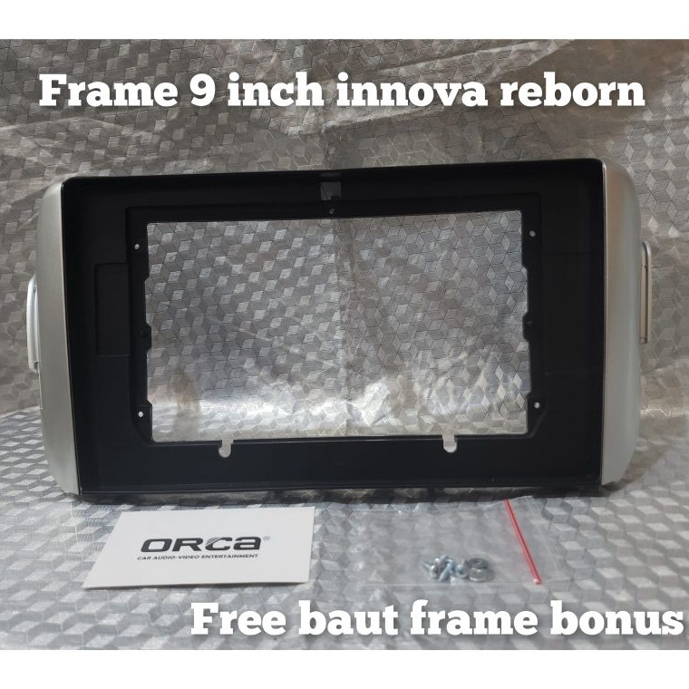 Jual frame head unit android 9 inch mobil innova reborn KODE F3C3 ...