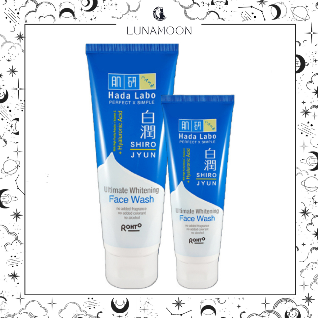 Jual HADA LABO Shirojyun Face Wash Ultimate Whitening Brightening ...