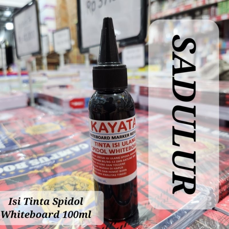 Jual Isi Tinta Spidol Whiteboard Kayata 100ml (1 Pcs) | Shopee Indonesia