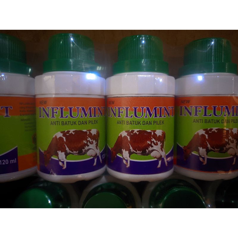 Jual INFLUMINT obat batuk dan pilek flu untuk sapi kambing hewan ternak ...