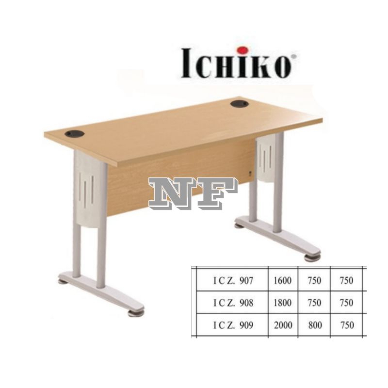 Jual MEJA KANTOR ICHIKO OZZ-DESK ICZ-903 1 BIRO KAKI OZZ MEJA KERJA ...