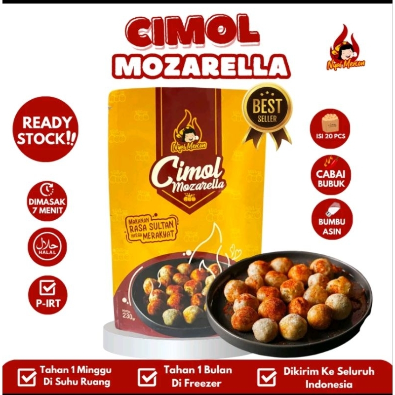 Jual CIMOL MOZARELLA LUMER NYAI MERCON | Shopee Indonesia