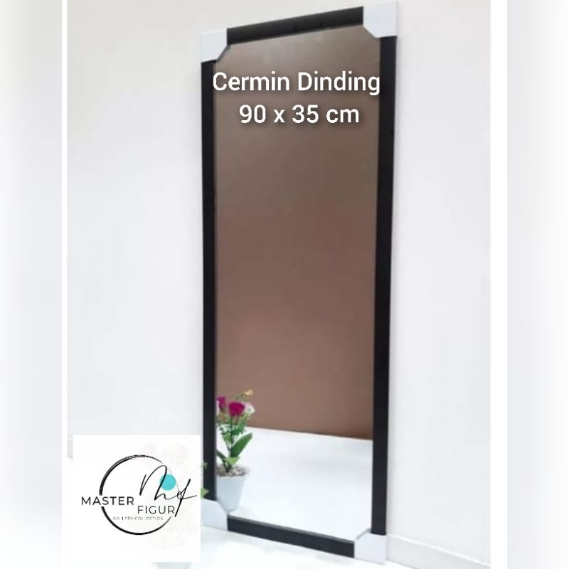Jual KACA DINDING / CERMIN GANTUNG 90 X 35 CM | Shopee Indonesia