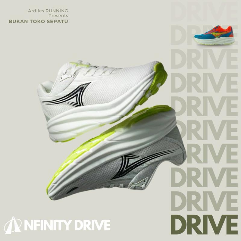 Jual ARDILES NFINITY DRIVE SERIES RUNNING SHOES SEPATU LARI | Shopee ...