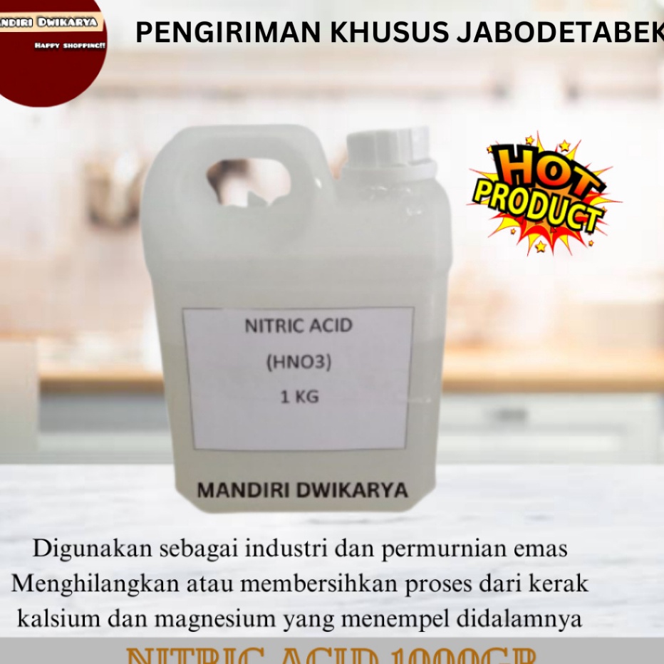 Jual Terlaku Asam Nitrat Nitric Acid HNO3 68 | Shopee Indonesia