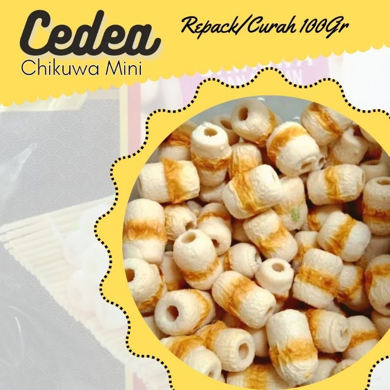 Jual MOOJOK-Chikuwa Mini CEDEA Curah 100Gr Bakso Suki Enak Murah ...