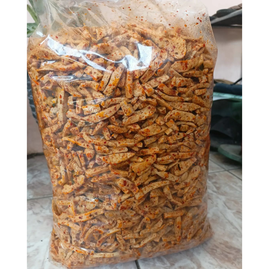 Jual Basreng Stik Pedas Daun Jeruk 1kg | Shopee Indonesia