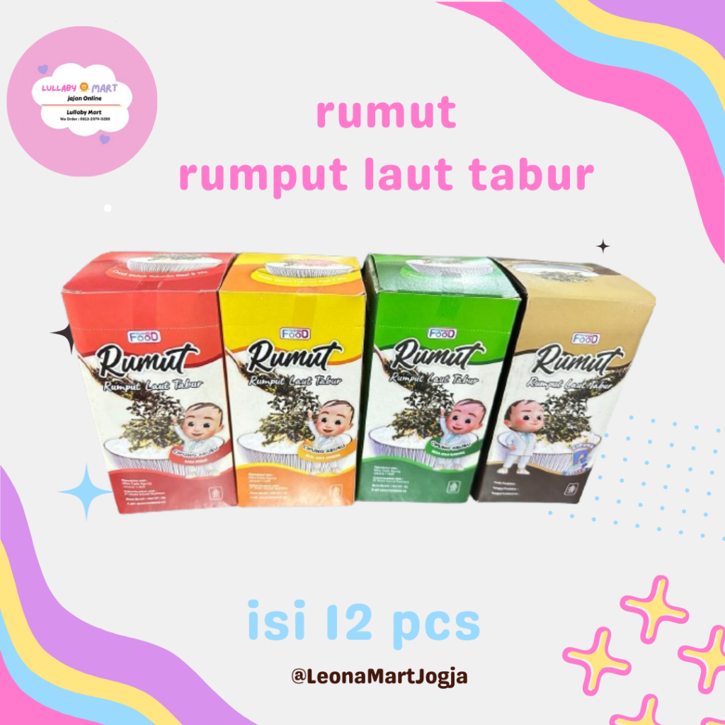 Jual Rumut by RANS rumput laut tabur isi 12pcs/box | Shopee Indonesia