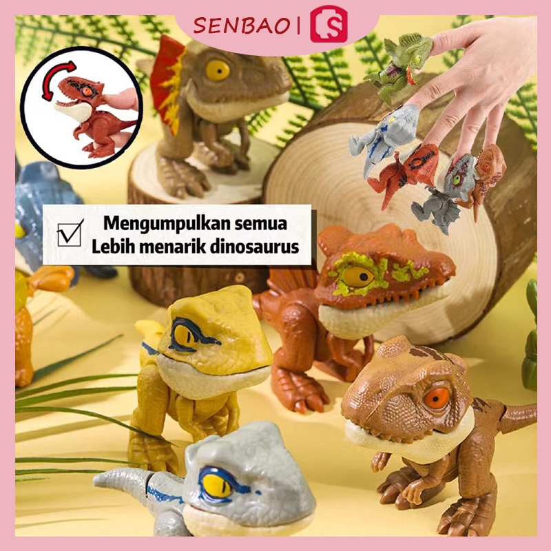 Jual SENBAO Mainan Anak Mini T-Rex Indominus Dino Dinosaur COD Murah ...