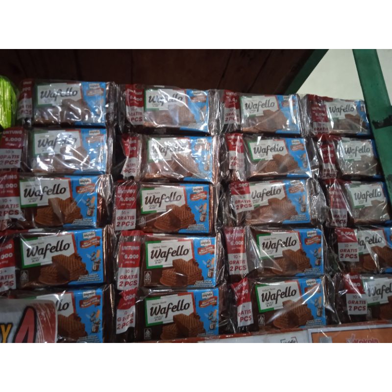 Jual Wafelo wafer 2000an 10pcs bonus 3pcs | Shopee Indonesia
