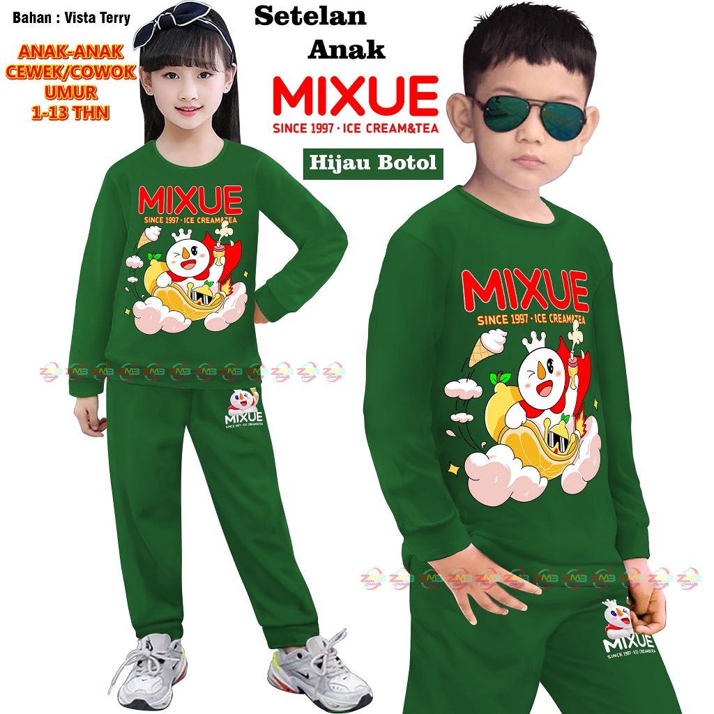 Jual Setelan Anak-anak, Setelan Olahraga anak motif MIXUE, SKS 000132 ... Jual Setelan Anak-anak, Setelan Olahraga anak motif MIXUE, SKS 000132 ...