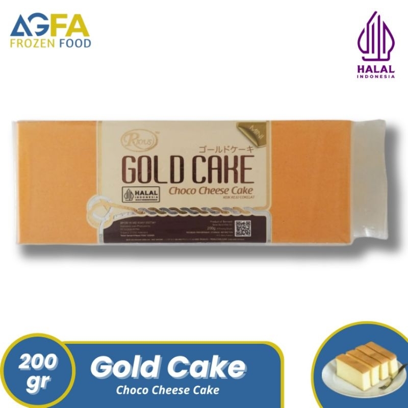 Jual GOLD CAKE / RIOUS GOLD CAKE CHOCO/CHEESE CAKE/ GOLD CAKE LEMON ...