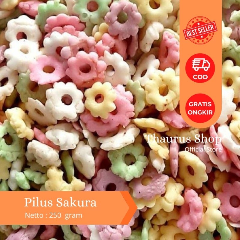 Jual Aneka Pilus Sakura 1 KG Thaurus Shop | Shopee Indonesia