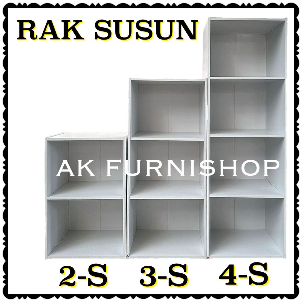 Jual RAK SERBAGUNA 2 SUSUN - 3 SUSUN - 4 SUSUN CREAM | Shopee Indonesia