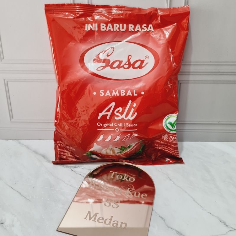 Jual Sambal Sasa "Sachet" isi 24pcs x 9gram | Shopee Indonesia