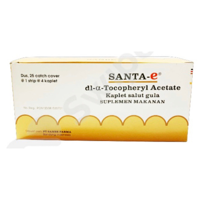 Jual SANTA E 100 Sanbe KAPLET PER STRIP | Shopee Indonesia