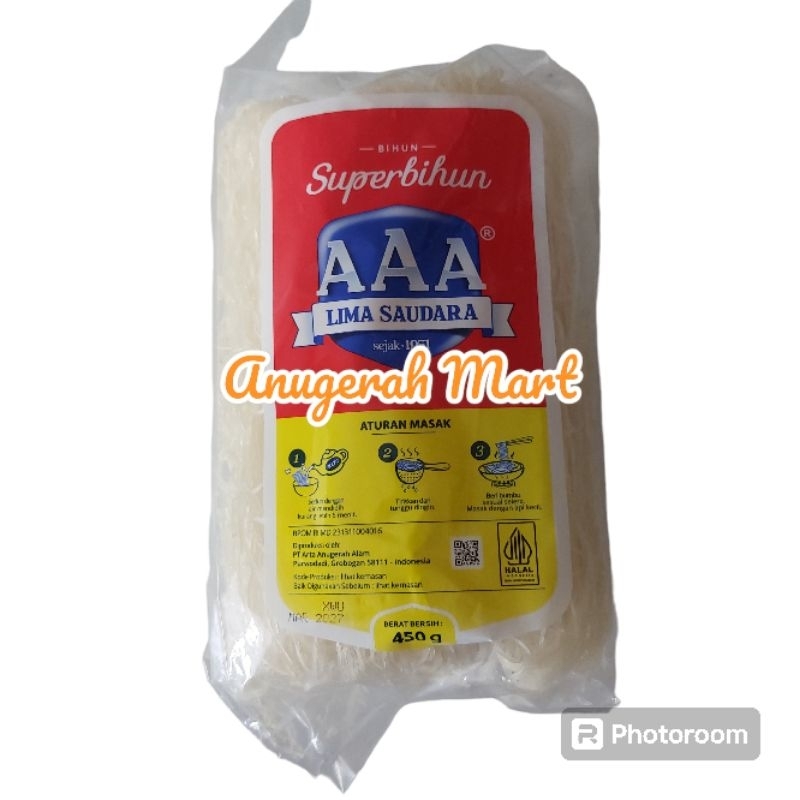 Jual Super Bihun AAA Lima Saudara 450gr | Shopee Indonesia