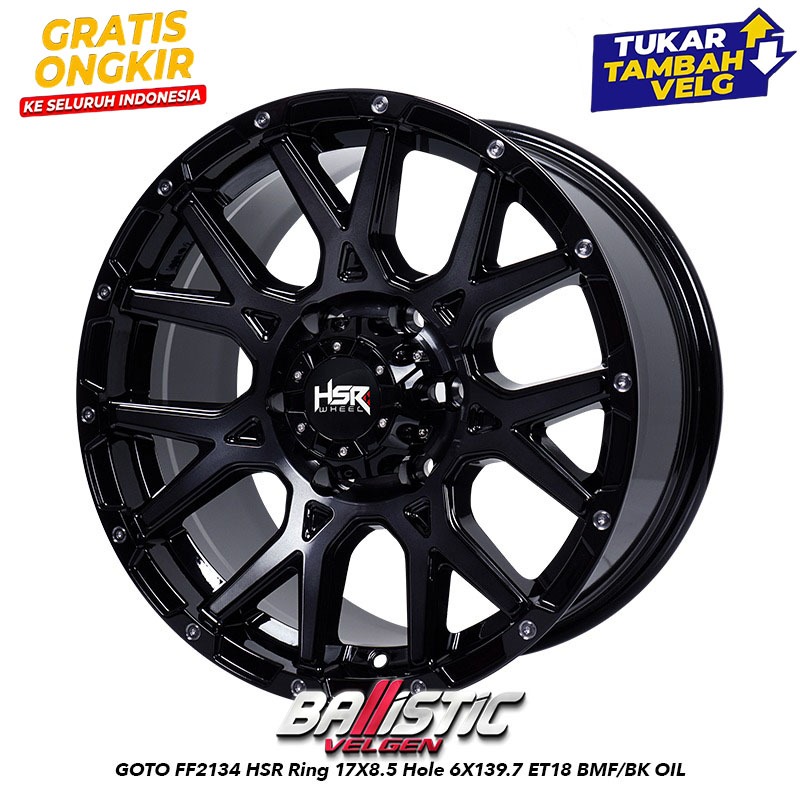 Jual Velg Mobil Triton, Pajero, Fortuner, Double Hilux DLL Ring 17 Lubang Baut/PCD 6X139,7 Palek ...