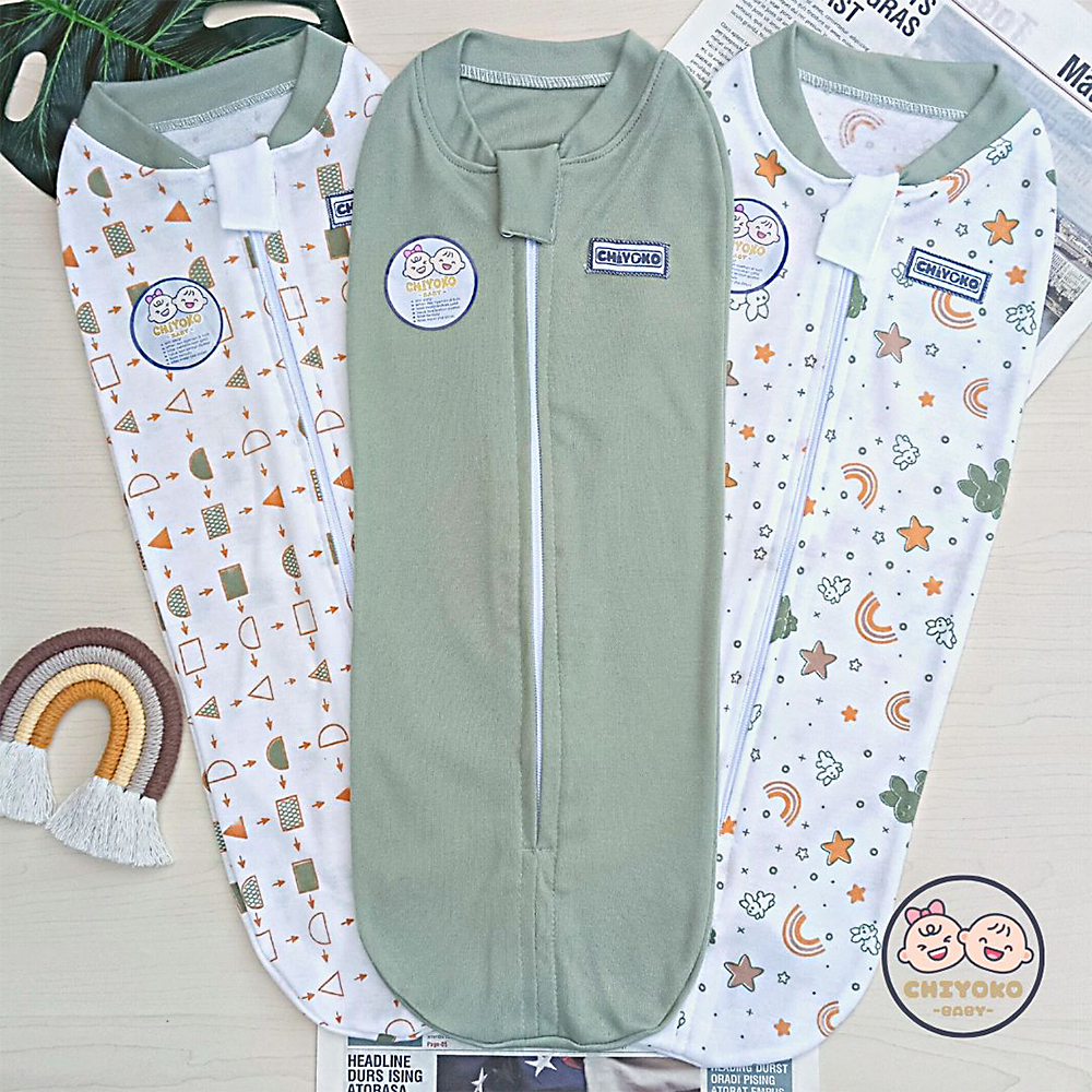 Jual 3 pcs Bedong INSTAN RESLETING Bayi Baru Lahir SERIAN HIJAU Chiyoko ...