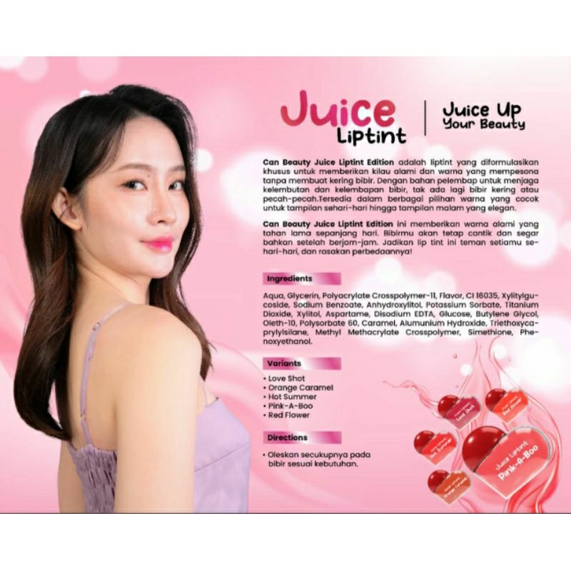 Jual JUICE LIPTIN CANBEAUTY NEW PRODUCT | Shopee Indonesia
