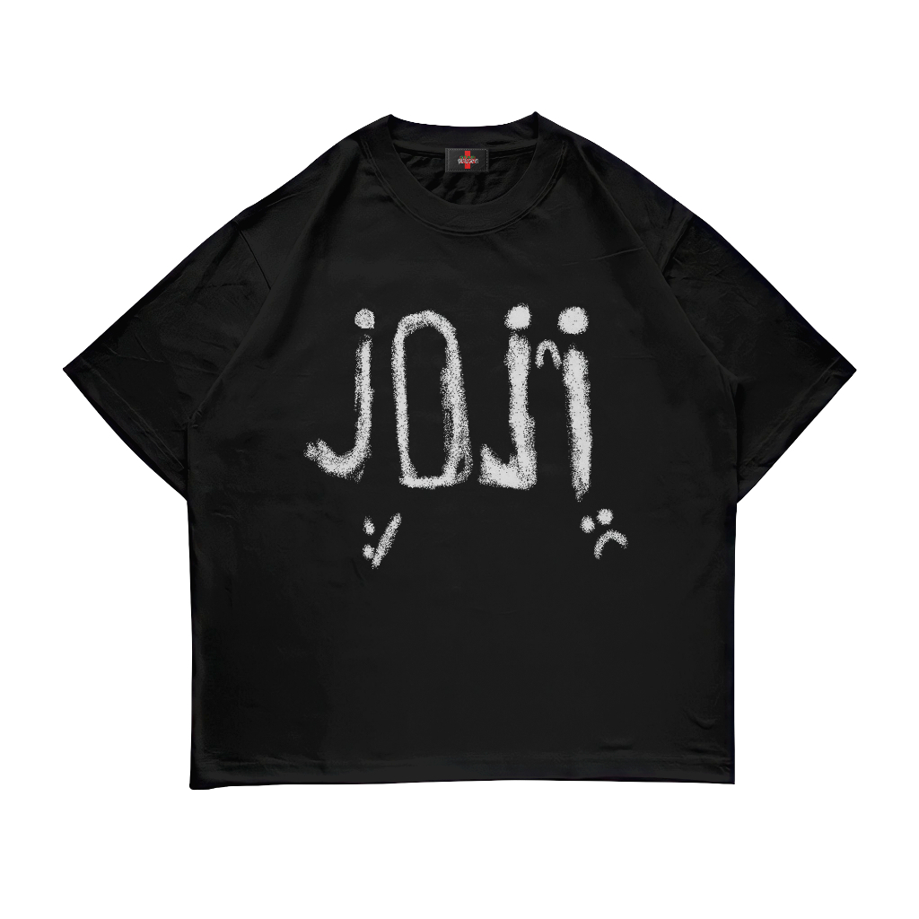 Jual STARPERSON | KAOS JOJI TEXT BLACK 24S | UNISEX | GRUNGE | Y2K ...