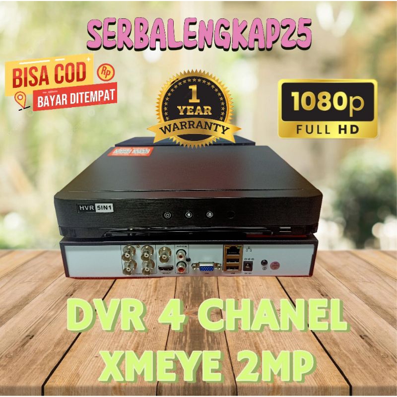 Jual DVR XMEYE 4CHANEL 2MP 1080P TURBO HD | Shopee Indonesia